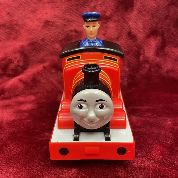 Thomas & Friends | Toys | 207 James The Red Engine Push And Go Train ...